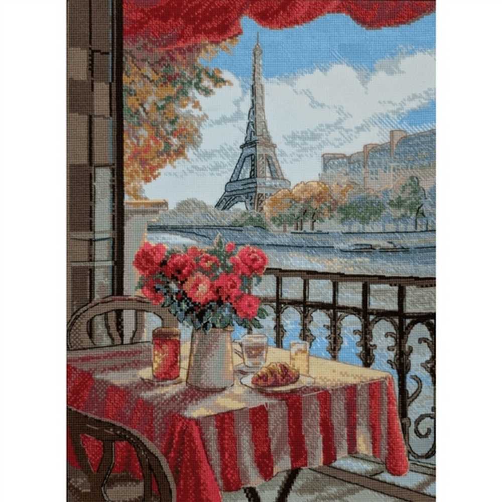 Sunny Paris Cross Stitch Kit - Aine – Very Crafty
