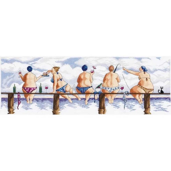 Dockside Cross Stitch Kit - Design Works – Very Crafty